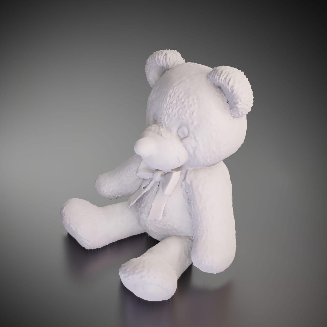 Teddy Bear - 3D Printed Model | Custom Size & Color | LED Option ...