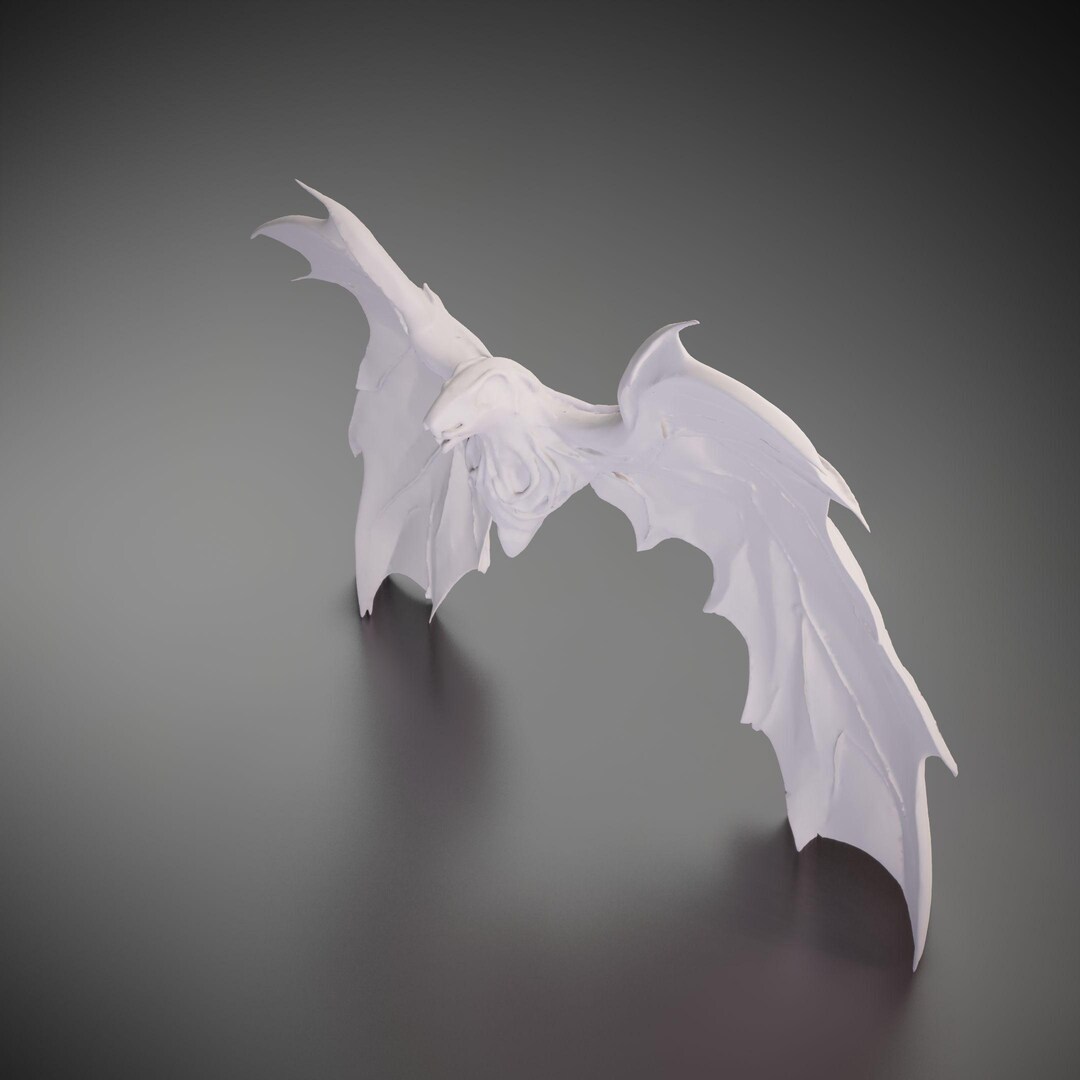 Wings - 3D Printed Model | Custom Size & Color | LED Option | Pendant ...