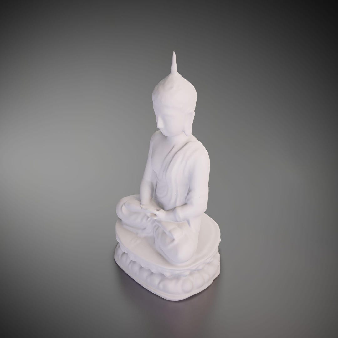 Buddha - 3D Printed Model | Custom Size & Color | LED Option | Pendant ...