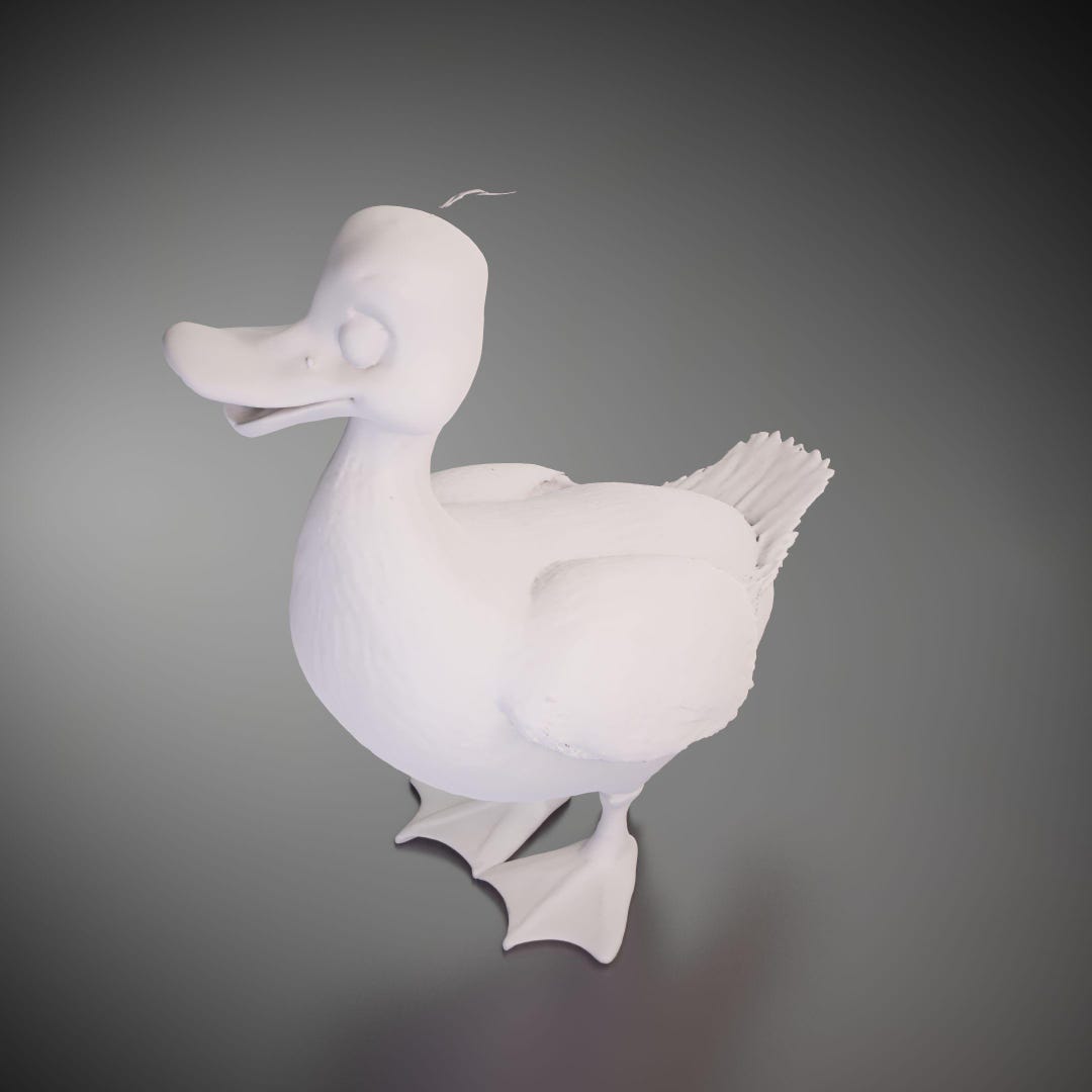 Duck - 3D Printed Model | Custom Size & Color | LED Option | Pendant or ...
