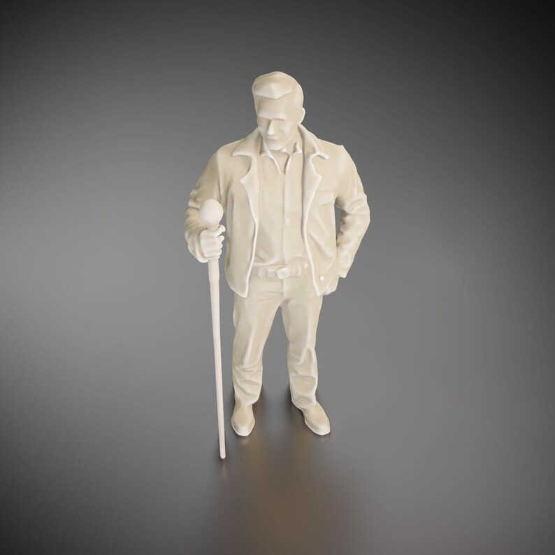 Elvis Presley - 3D Printed Model | Custom Size & Color | LED Option ...