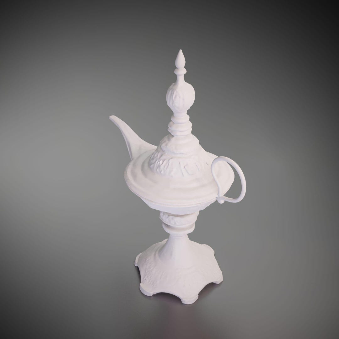 Jin Lamp - 3D Printed Model | Custom Size & Color | LED Option ...