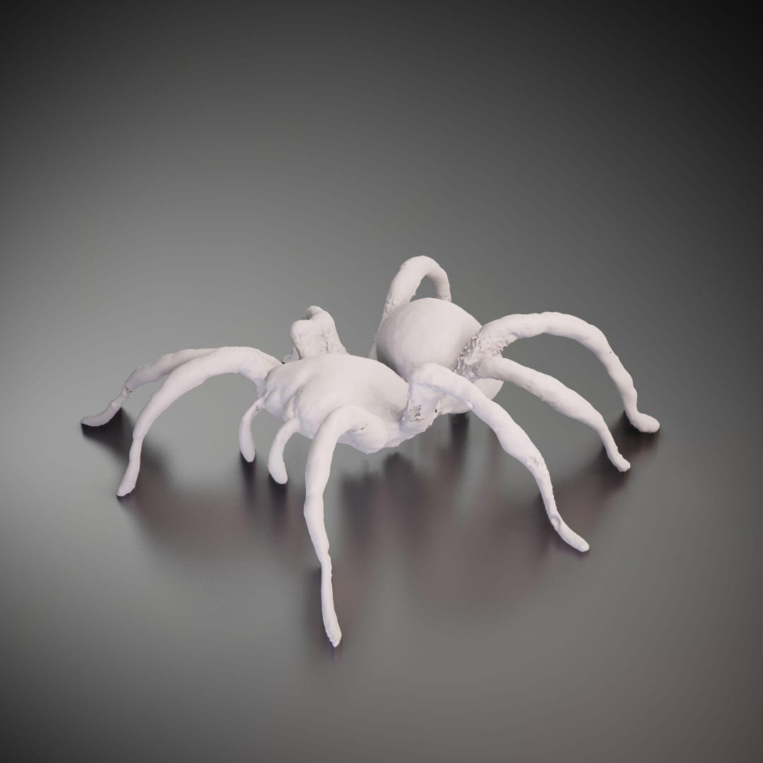 Spider - 3D Printed Model | Custom Size & Color | LED Option | Pendant ...