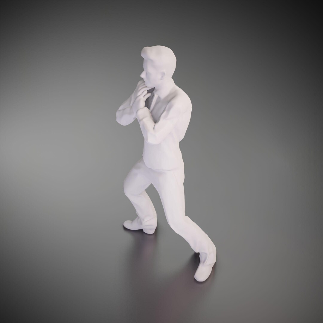 Elvis Presley - 3D Printed Model | Custom Size & Color | LED Option ...