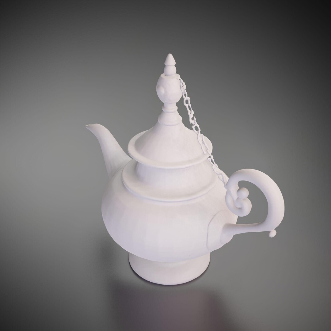 Jin Lamp - 3D Printed Model | Custom Size & Color | LED Option ...