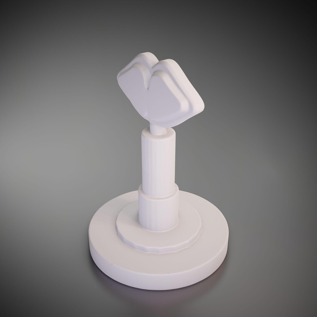 Lips on Stand - 3D Printed Model | Custom Size & Color | LED Option ...