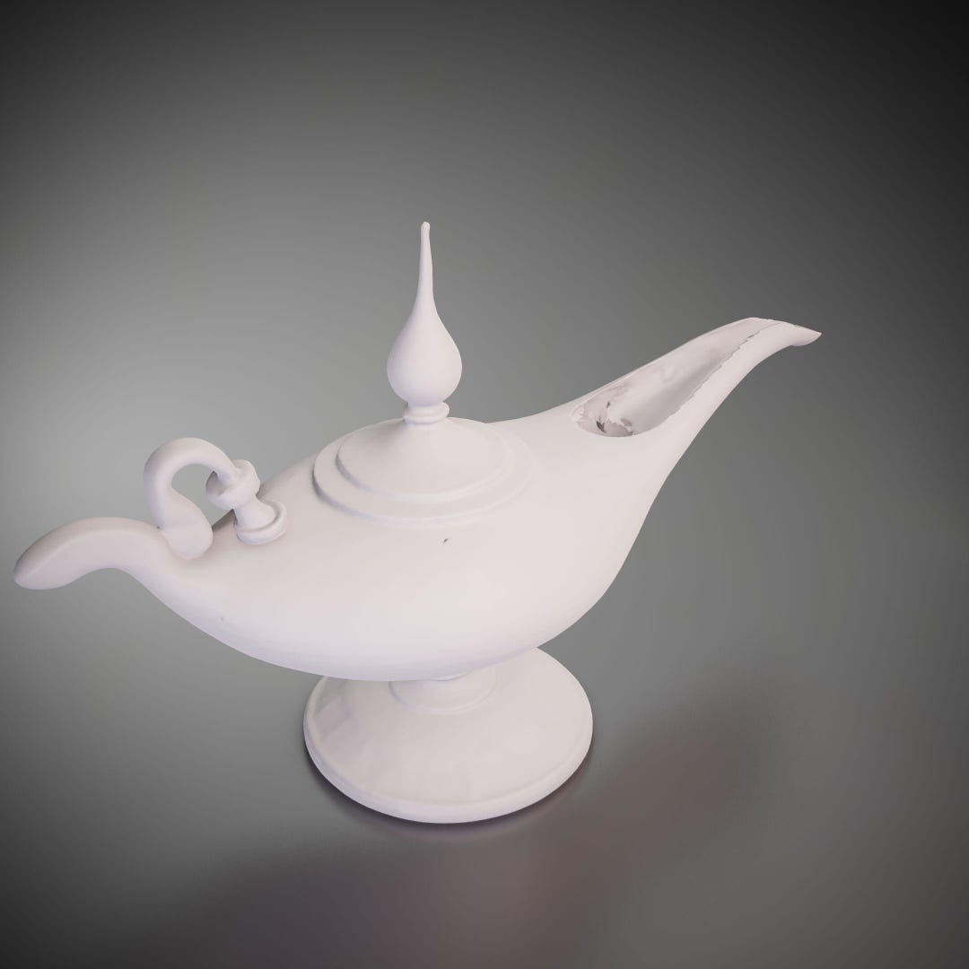 Jin Lamp - 3D Printed Model | Custom Size & Color | LED Option ...