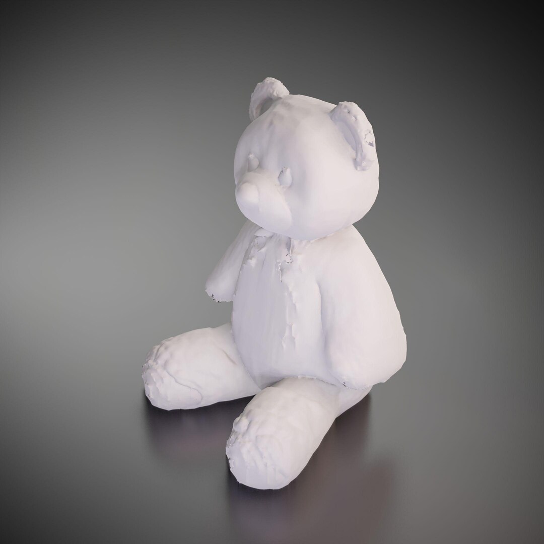 Teddy Bear - 3D Printed Model | Custom Size & Color | LED Option ...