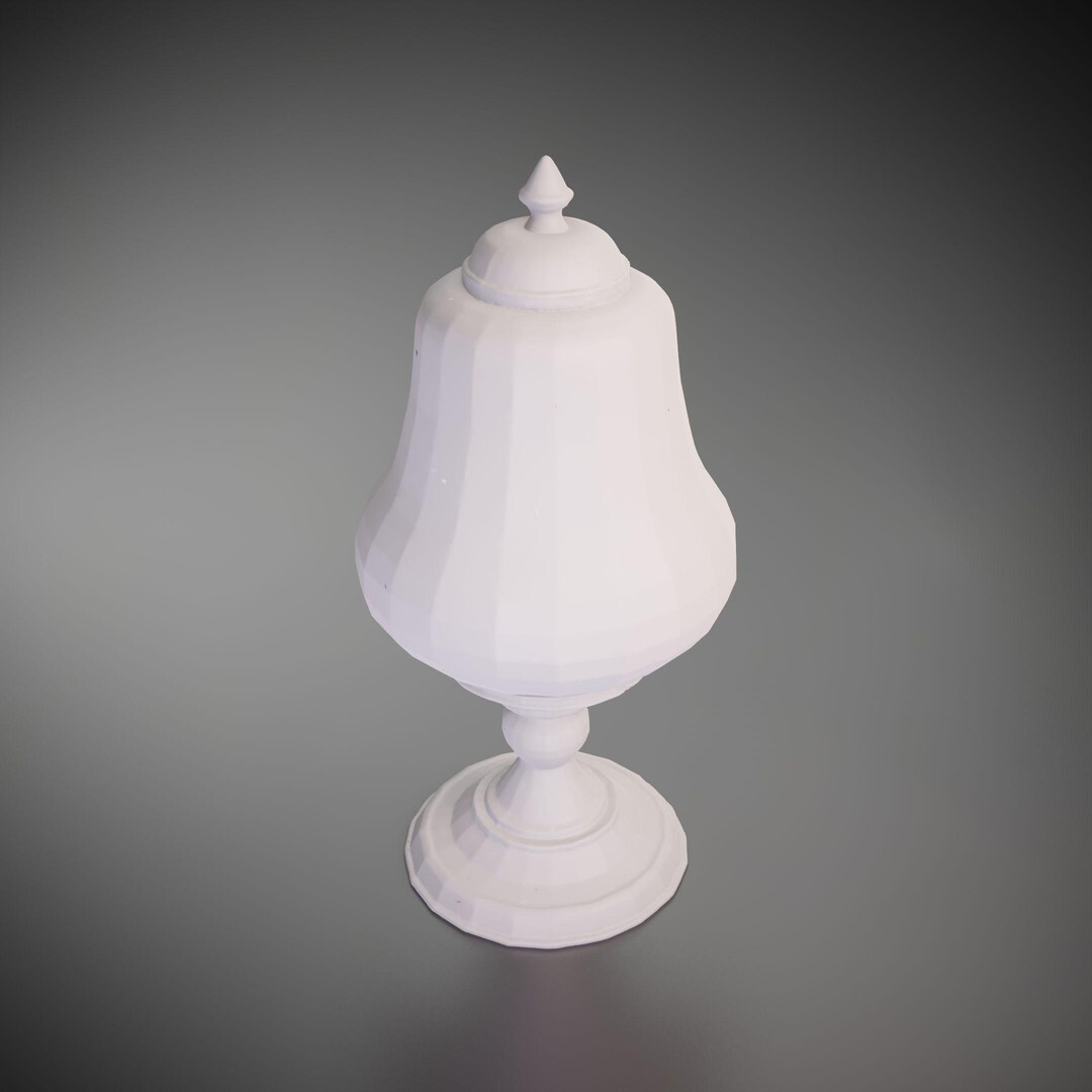 Jin Lamp - 3D Printed Model | Custom Size & Color | LED Option ...