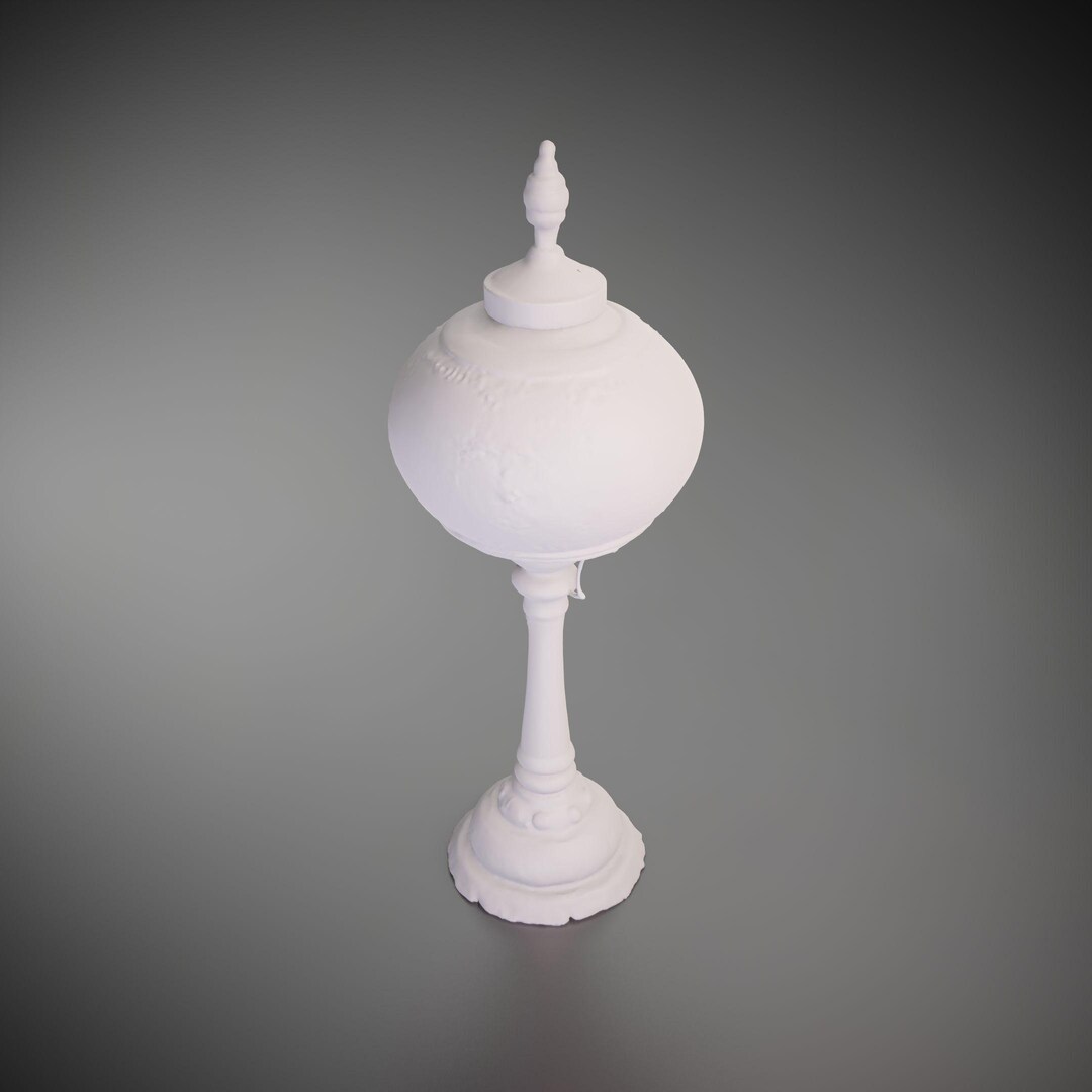 Jin Lamp - 3D Printed Model | Custom Size & Color | LED Option ...