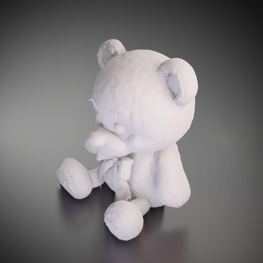 Teddy Bear - 3D Printed Model | Custom Size & Color | LED Option ...