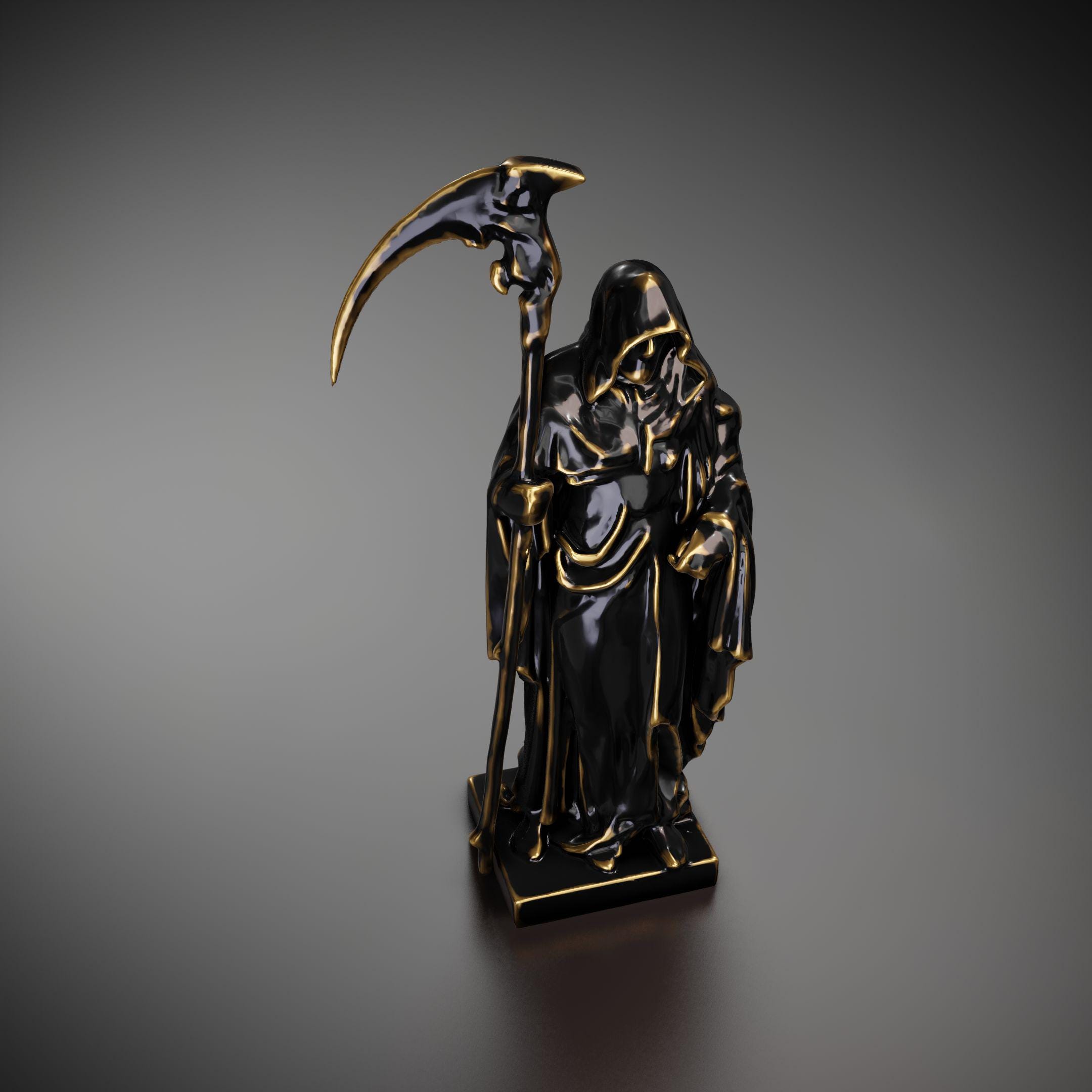 Grim Reaper Statue - 3D Printed Model | Custom Size & Color | LED ...