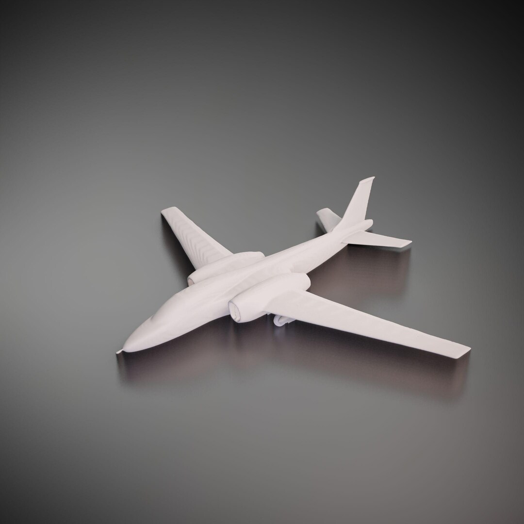 Plane - 3D Printed Model | Custom Size & Color | LED Option | Pendant ...