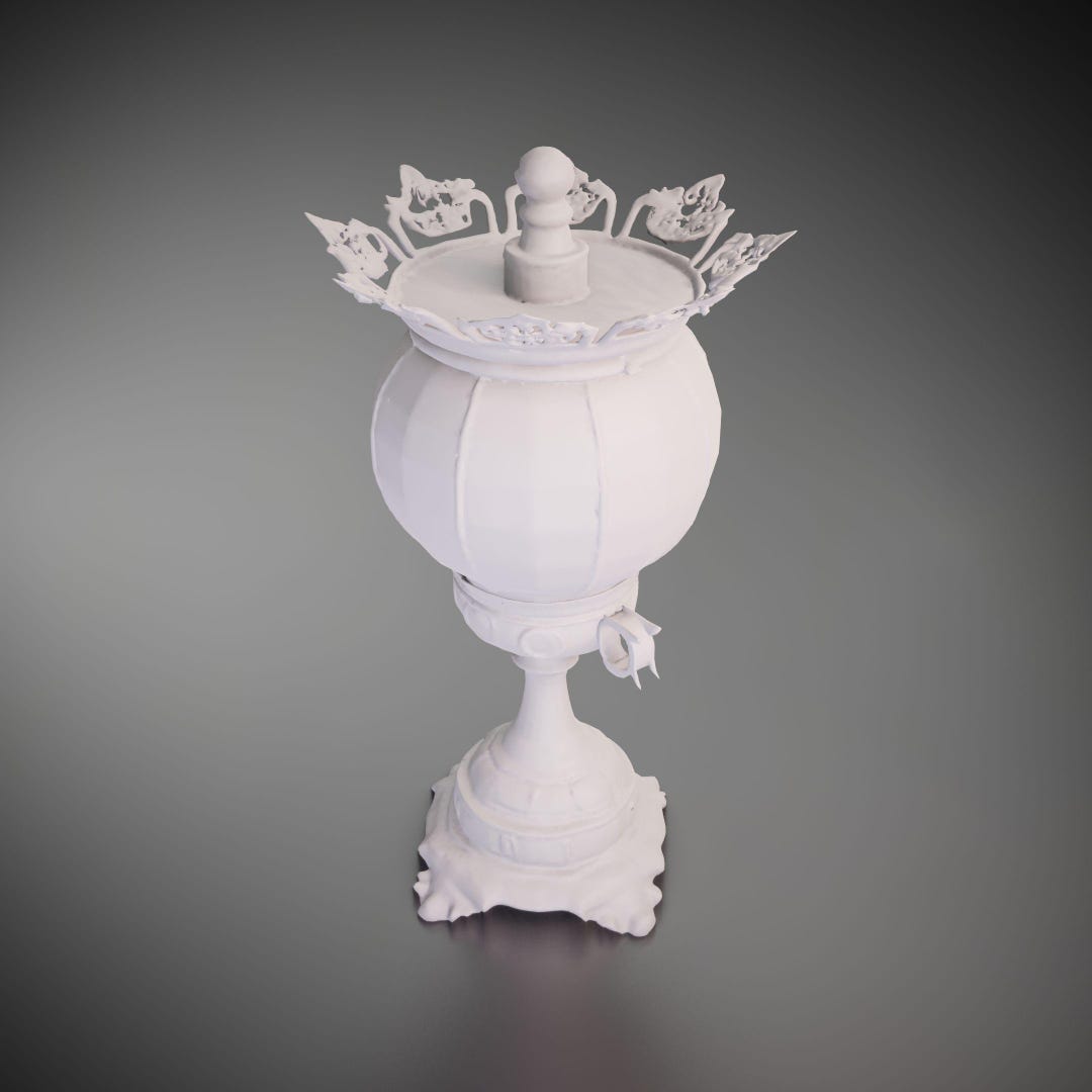 Jin Lamp - 3D Printed Model | Custom Size & Color | LED Option ...