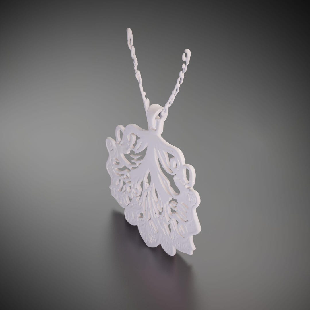 Pendant - 3D Printed Model | Custom Size & Color | LED Option | Pendant ...