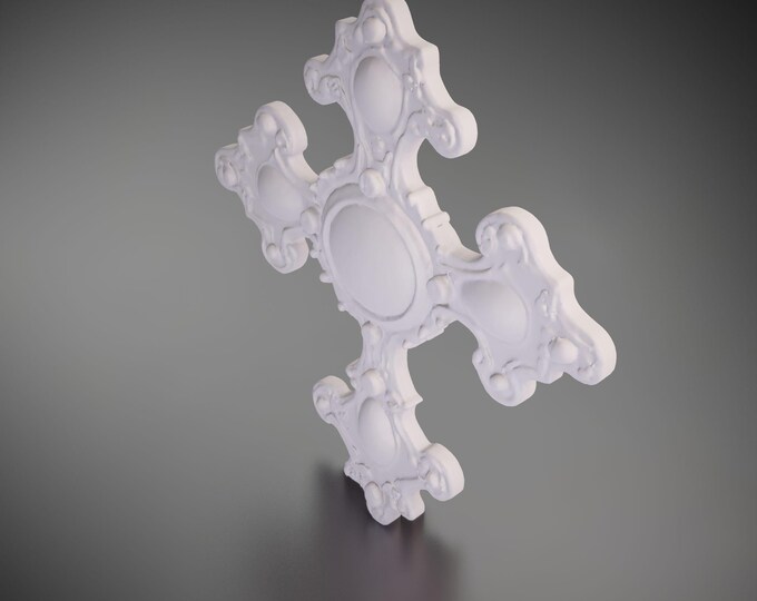 Cross Decoraive - 3D Printed Model | Custom Size & Color | LED Option ...