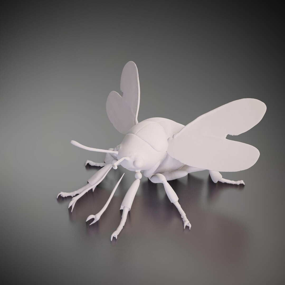 Bug - 3D Printed Model | Custom Size & Color | LED Option | Pendant or ...