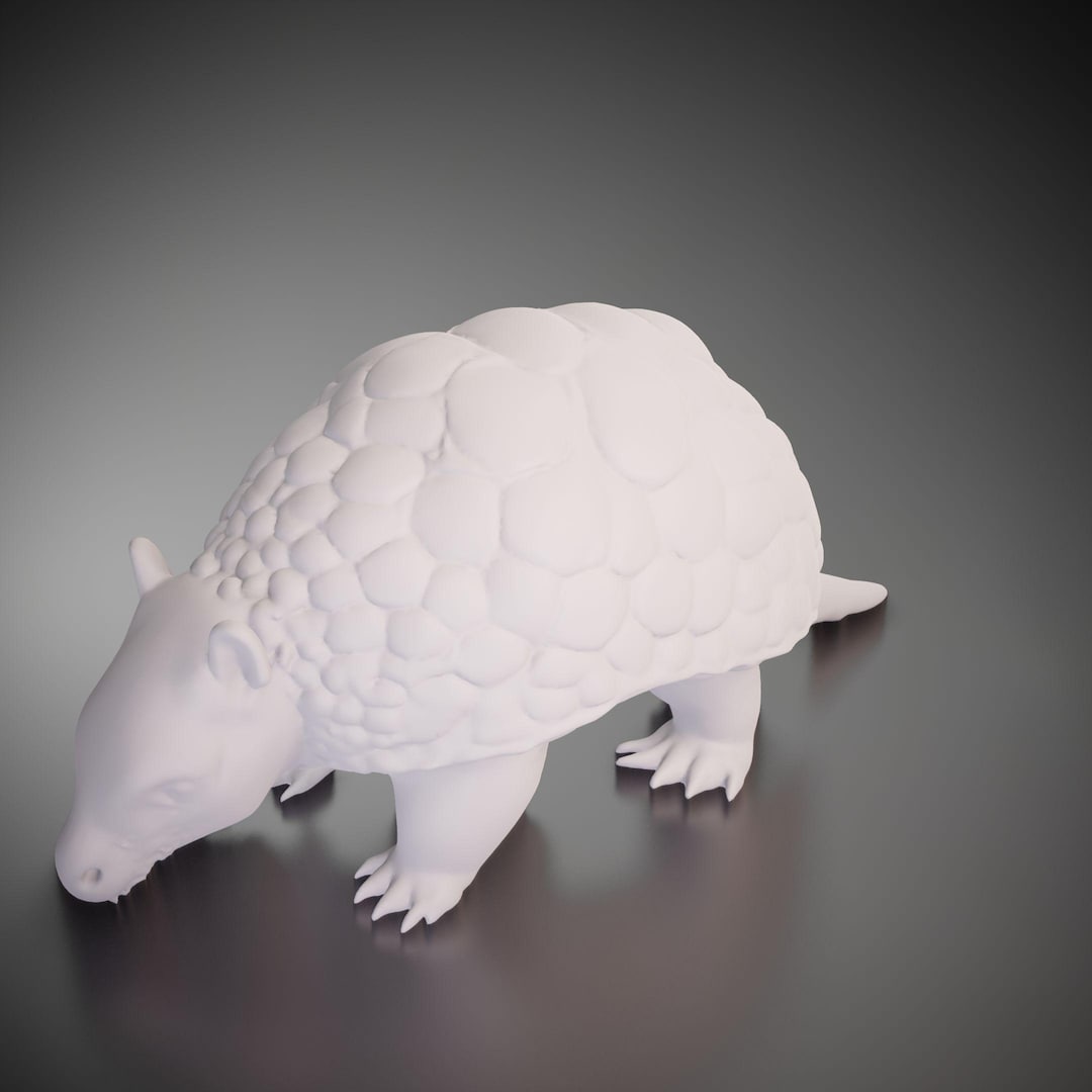 Armadillo - 3D Printed Model | Custom Size & Color | LED Option ...