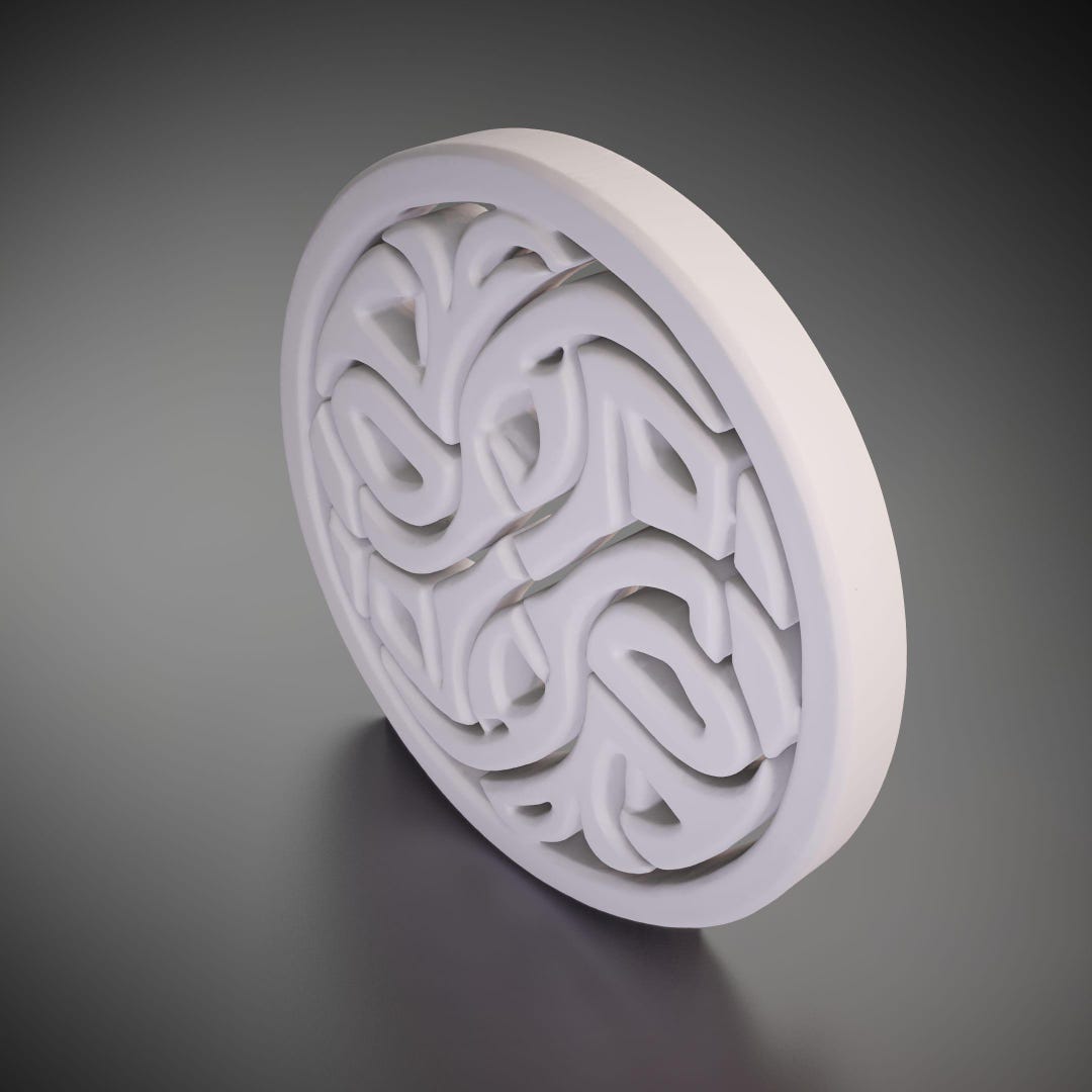 Celtic Knot - 3D Printed Model | Custom Size & Color | LED Option ...