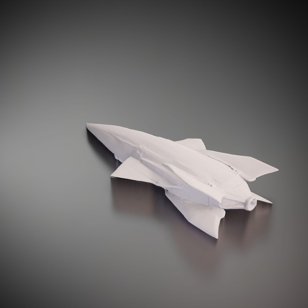 Alien Ship - 3D Printed Model | Custom Size & Color | LED Option ...