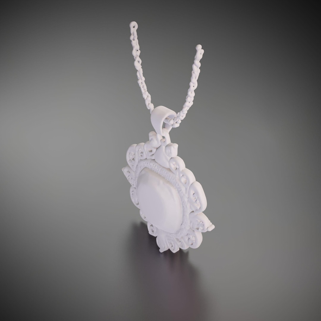 Pendant - 3D Printed Model | Custom Size & Color | LED Option | Pendant ...