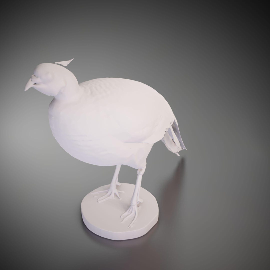 Pheasant on Stand - 3D Printed Model | Custom Size & Color | LED Option ...