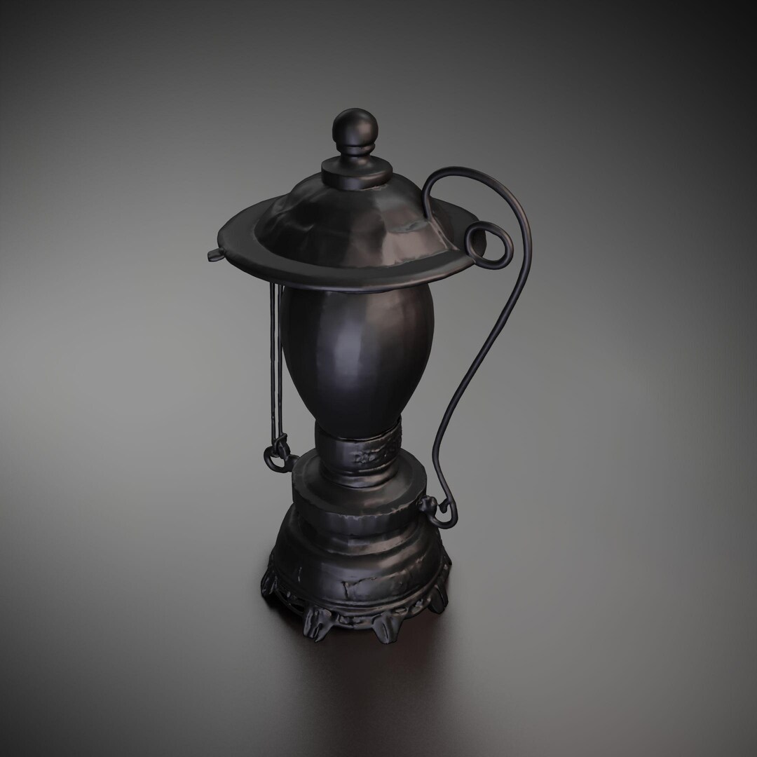 Jin Lamp - 3D Printed Model | Custom Size & Color | LED Option ...