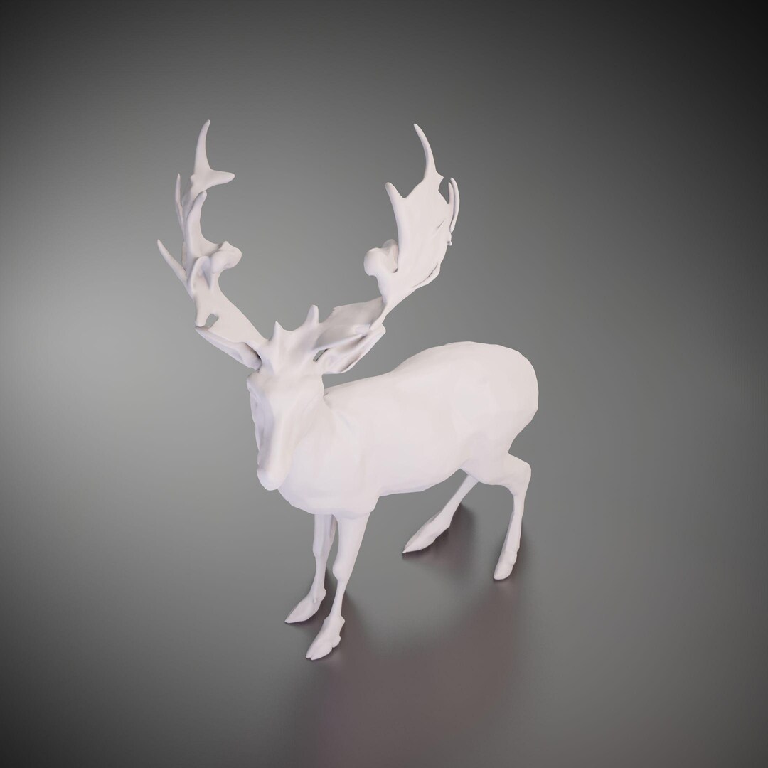 Jackalope - 3D Printed Model | Custom Size & Color | LED Option ...