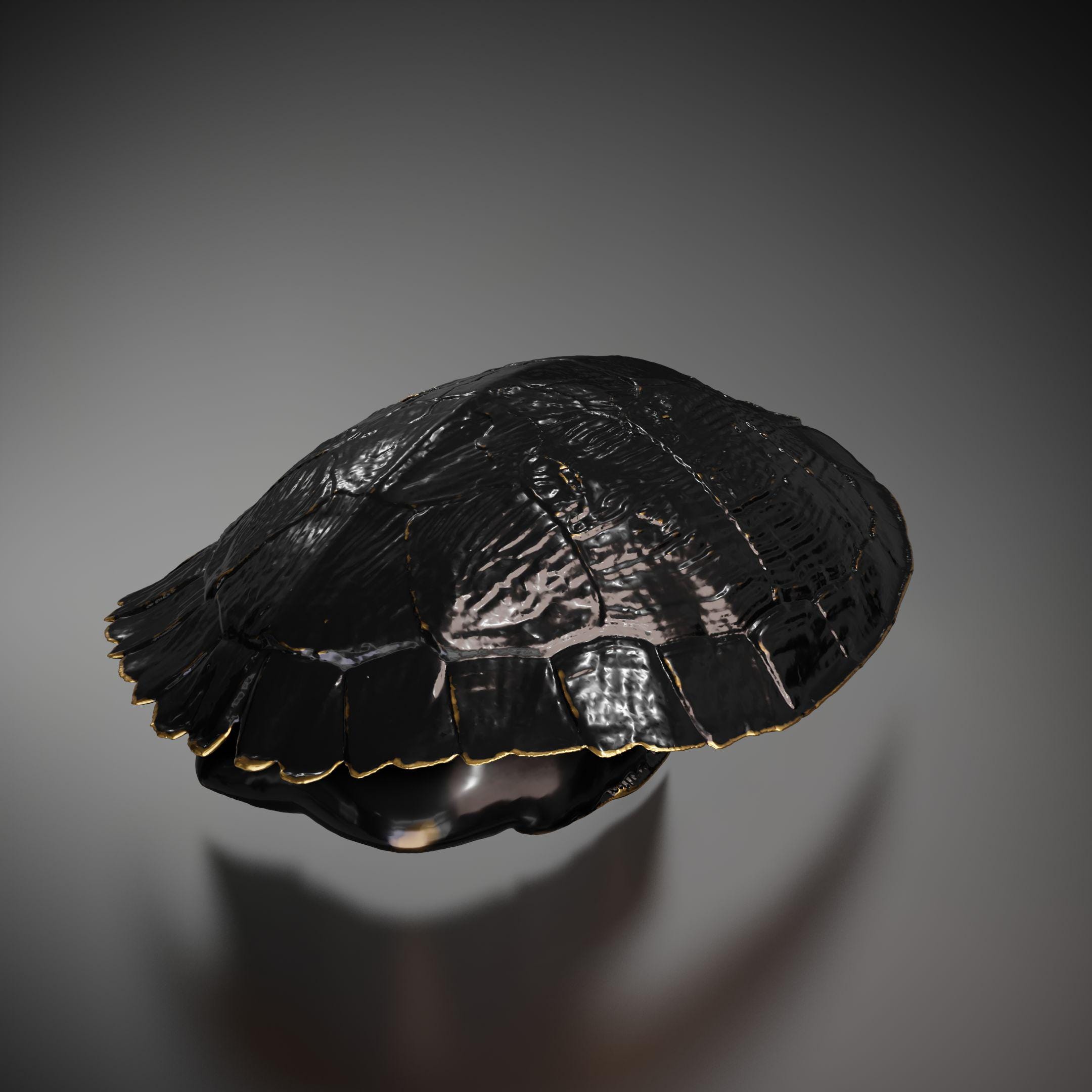 Turtle Shell - 3D Printed Model | Custom Size & Color | LED Option ...