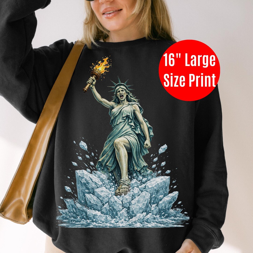 Statue of Liberty Abolish Ice Sweatshirt Protest Social Justice Shirt ...