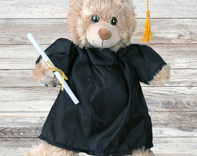 Graduation Cap and Gown (for 8 Inch Bear) - Etsy