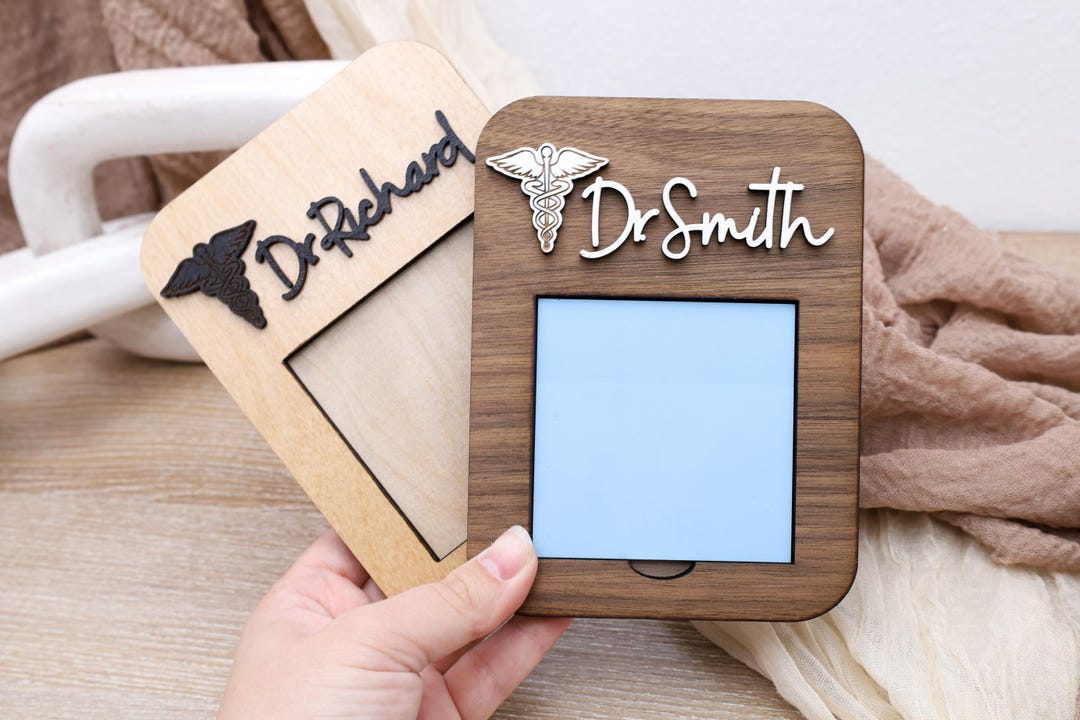 Caduceus Notes Holder, Doctor Appreciation Gift, Custom Sticky Notes ...