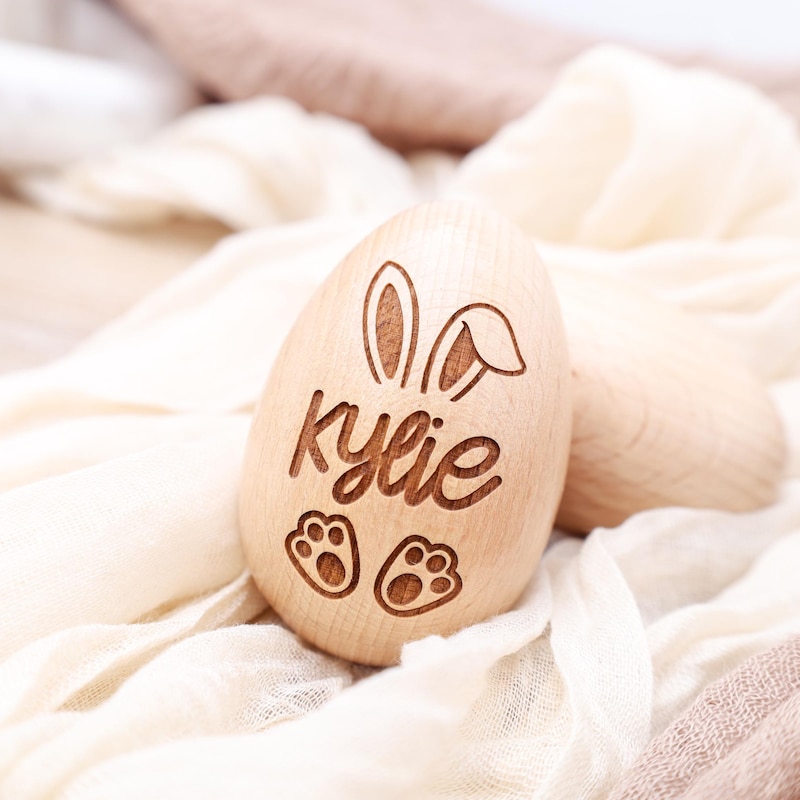 Wooden Easter Eggs - Etsy