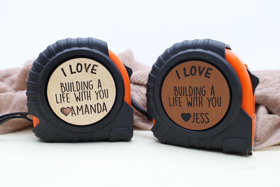 Custom Engraved Tape Measure, Personalized Measuring Tape, Valentines ...