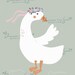 Kids Room Wall Art Duck Poster - Green - Etsy