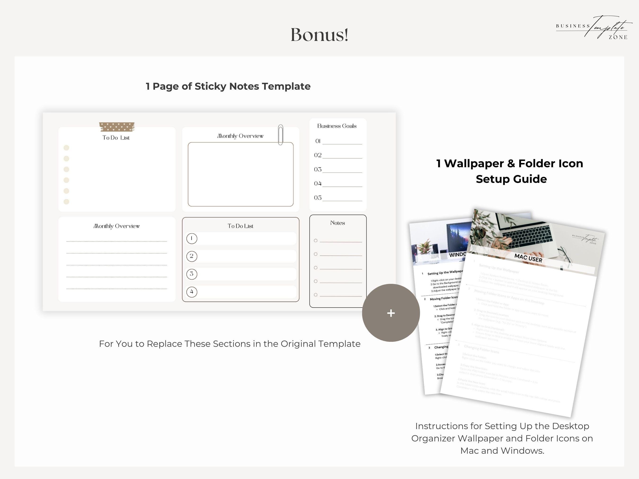 2026 Desktop Organizer Wallpaper for Business, Weekly Schedule Planner ...