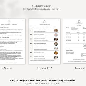 Interior Designer Client Contract Template, Interior Design Services ...