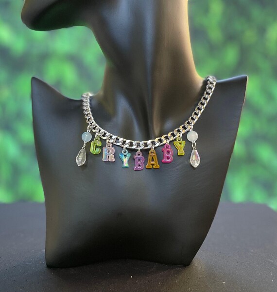 Crybaby necklace retailer stores silver