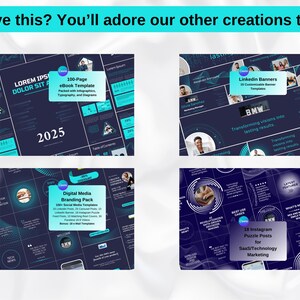 Technology/saas Linkedin Posts, Editable Canva Template, Square Static ...