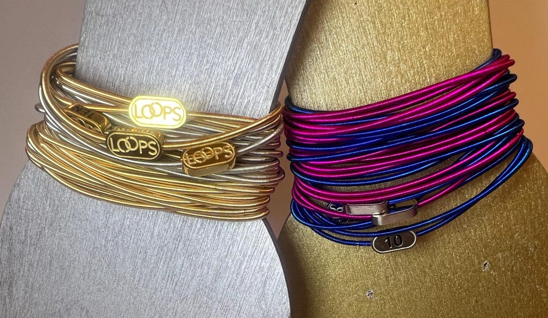 2.0 Loops Habit Changing / Goal Tracking Bracelet Stacks / Purpose ...