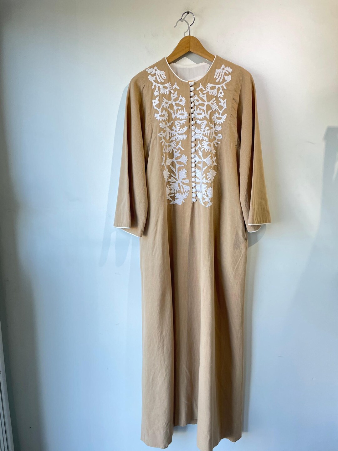 Vintage Josefa Embroidered Dress - Etsy