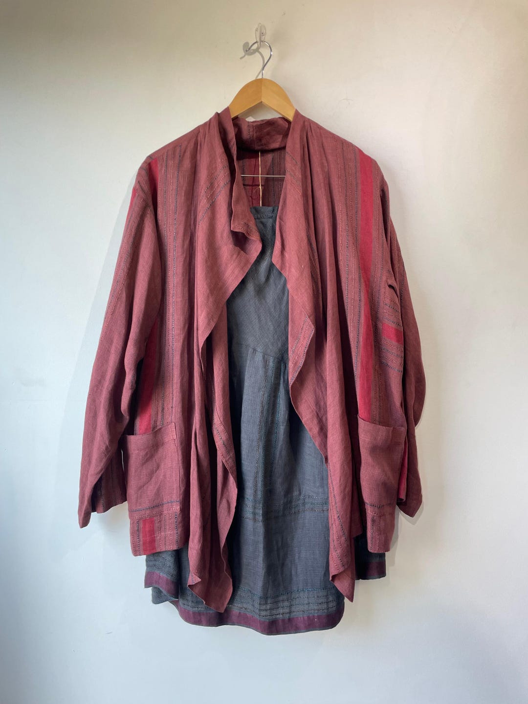 Vintage Shirin Guild Matching Linen Set - Etsy