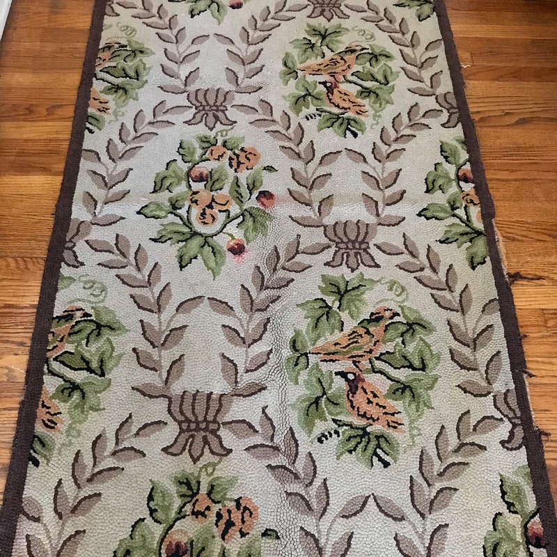 Hooked Rug Vintage - Etsy