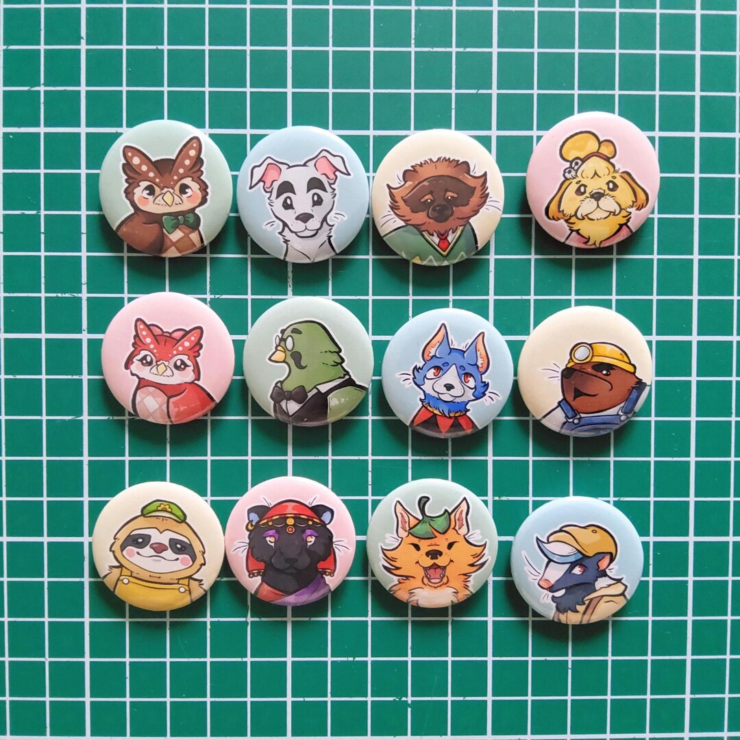 Animal Special Character - 32mm Individual Badges - Etsy