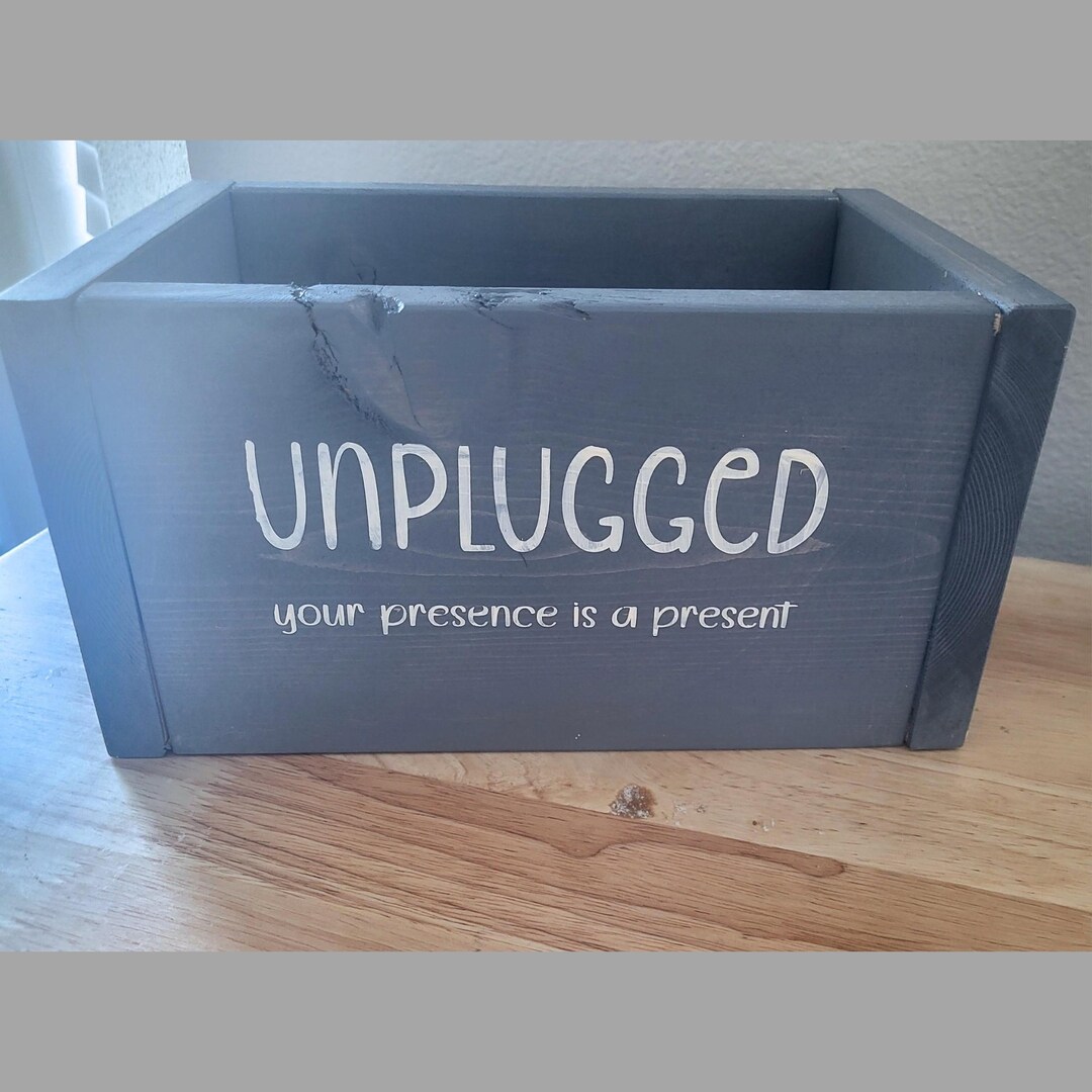 Unplugged Cell Phone Box - Etsy