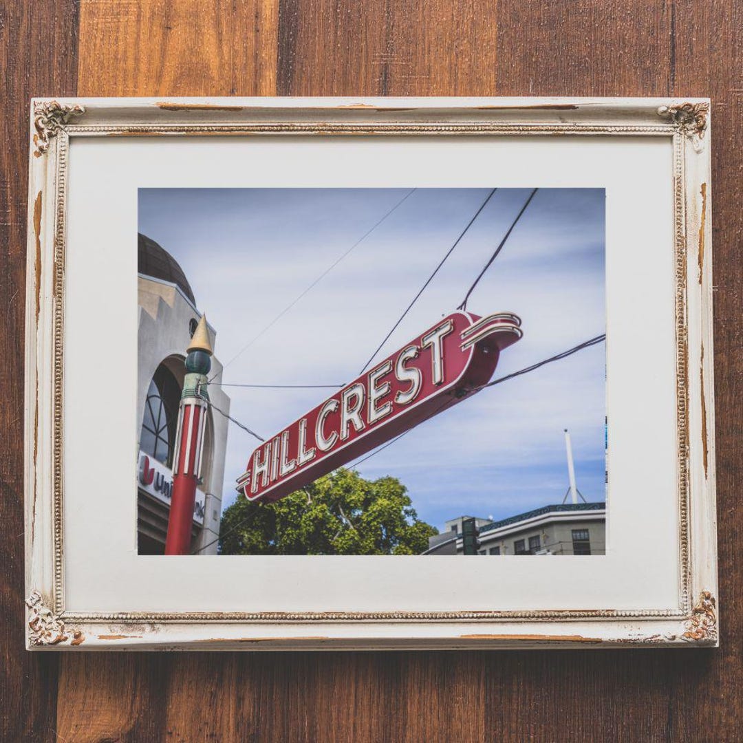 Hillcrest San Diego Neon Sign During Daylight - San Diego Neighborhood ...