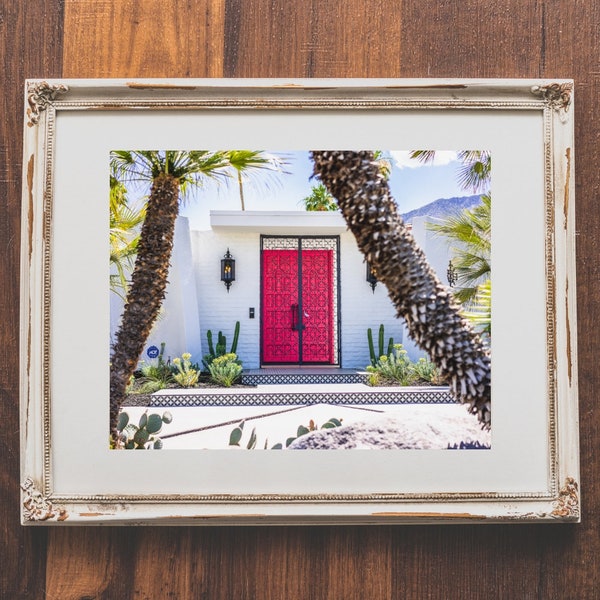 Red Door Print - Etsy
