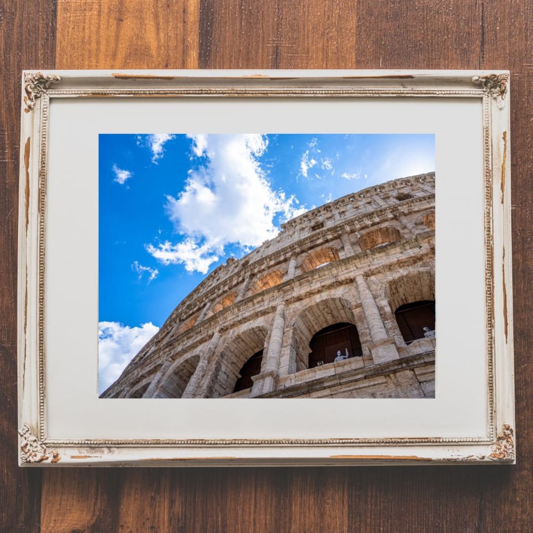 Roman Colosseum Photo Print - Colosseum Wall Art - Colloseum Ancient ...