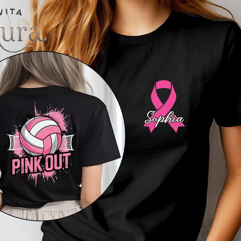 Volleyball Pink Out - Etsy