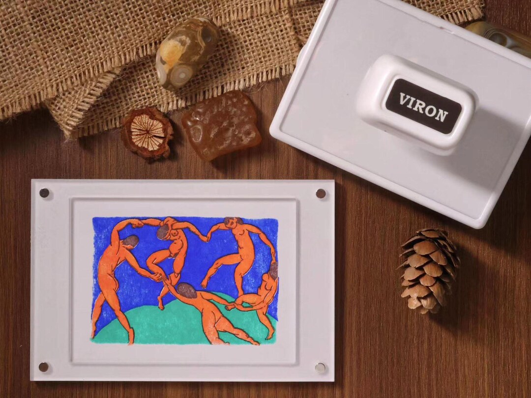 Multicolor Stamp, Dance by Matisse, Art Work, Greeting Card Stamp, Self ...